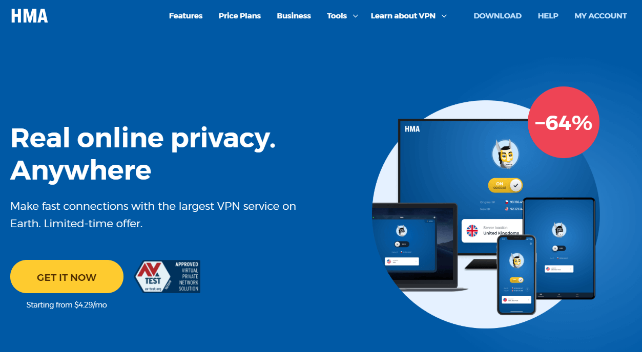 HideMyAss Review - Total Online Privacy HMA VPN - Usenet.com